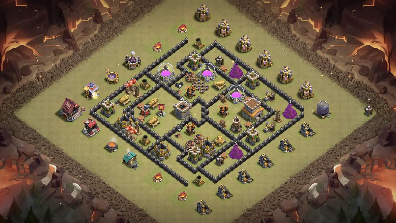 Best TH8 Anti-Dragon CWL Base